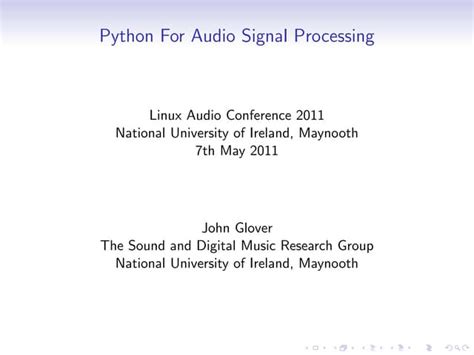 python for audio signal processing pdfdrive pdf digital audio computer software and