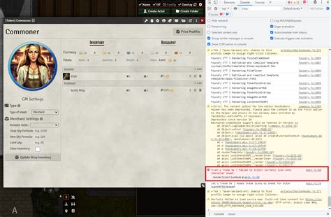Bug Problem On The Console With Loot Sheet 5e Module · Issue 47