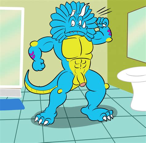 Rule 34 Abs Anthro Balls Barefoot Biceps Ceratopsian Dinosaur Extreme