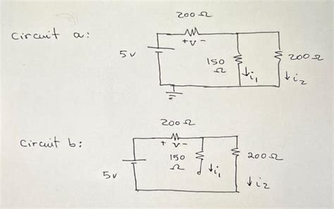 Solved Calculate The Unknown Parameters In The Circuits