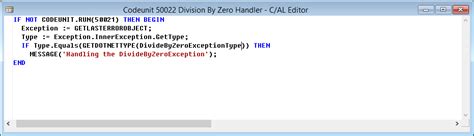 getting more insight into exceptions in nav