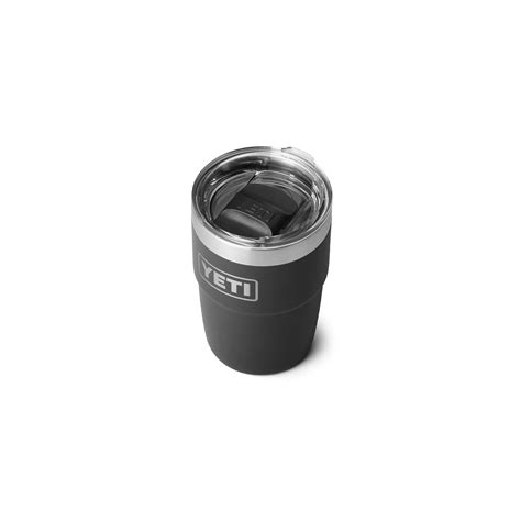 Rambler® 8 Oz 236ml Stackable Cup Black Fielders Bbq And Outdoor