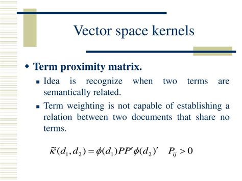 Ppt Latent Semantic Kernels Powerpoint Presentation Free Download Id1332001
