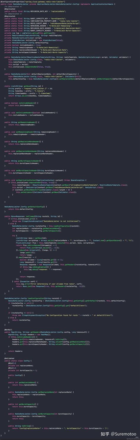 Spring Cloud Gateway 限流适配多规则的解决方案 知乎