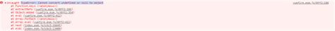 Typeerror Cannot Convert Undefined Or Null To Object · Issue 950
