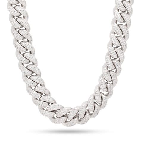 Miami Cuban Link Ring Iced Out Miami Cuban Link Chain Bling
