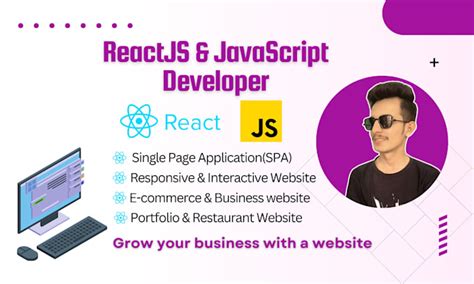 Do Front End Development In React Js As Expert By Webdevhamza Fiverr
