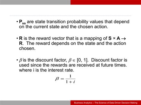 Business Analytics Chapter 16 Stochastic Models Business Analyticspptx Artificial
