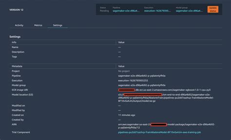 model and data lineage in machine learning experimentation data