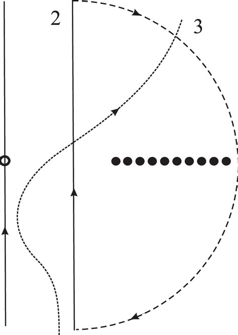 The Schematic Plot Of Complex Values Of R Relevant For A Single Pair