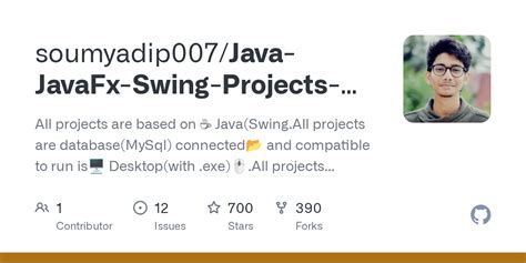 Github Soumyadip007java Javafx Swing Projects Desktop Application