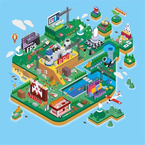 플레이디온 아이소매트릭 일러스트 3d 아트 포스터 디자인 포스터