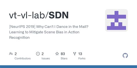 Github Vt Vl Lab Sdn Neurips Why Can T I Dance In The Mall Learning To Mitigate Scene