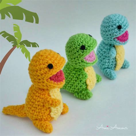 40 Free Crochet Dinosaur Patterns Amigurumi Pattern
