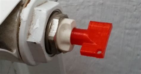 Radiator Key For Bleeding By Tomislav Mihalić Download Free Stl Model