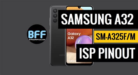 Samsung Galaxy A32 SM A325F M EMMC ISP Pinout Test Point