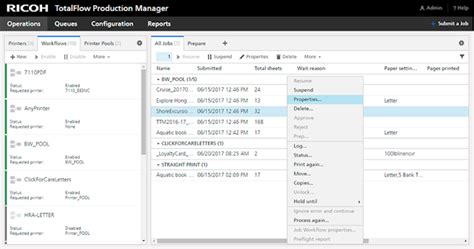 Ricoh Totalflow Production Manager Ricoh Usa