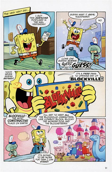Read Online Spongebob Comics Comic Issue 44