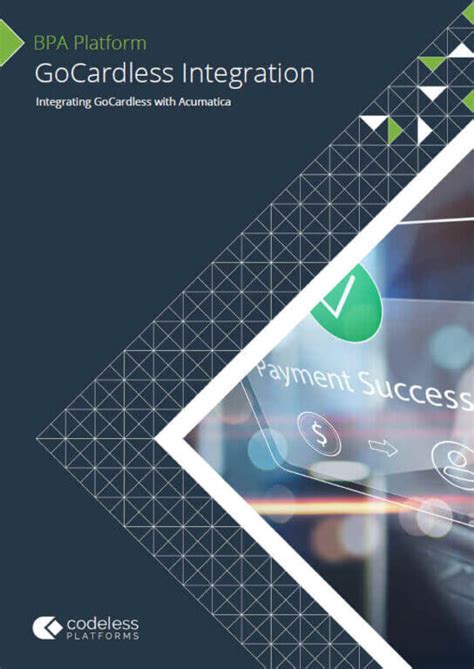 Gocardless Acumatica Integration Bpa Platform