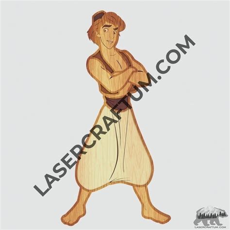 Aladdin Layered Design For Cutting Lasercraftum