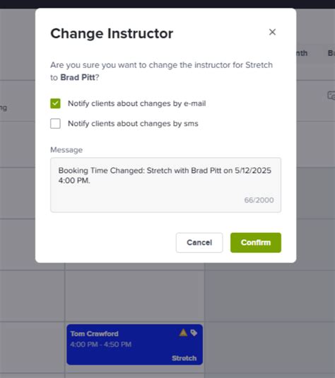 Bookings New Ui Drag And Drop Clubready Support