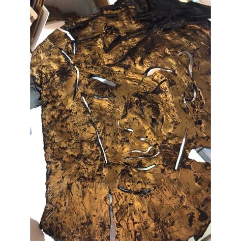 Robert Kushner Polychrome Bronze Organic Sculpture Polich Tallix Art