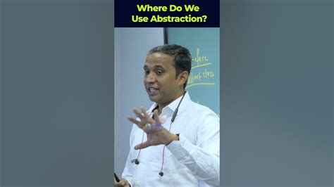 Uses Of Abstraction In Java Java Interview Question Kunal Sir Cjc