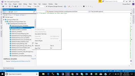 C Unable To Run The Unit Test In Visual Studio Professional Stack Overflow