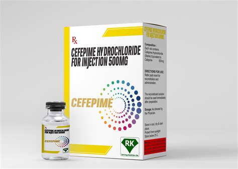 Cefepime Hydrochloride For Injection 500mg At Best Price In Delhi Rk