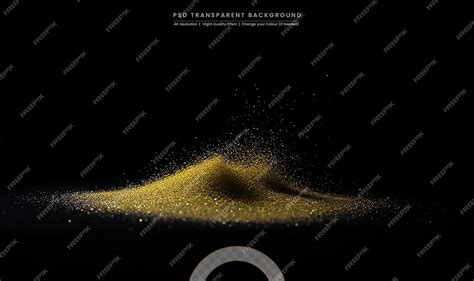 Premium Psd Sand Explosion On Black Background Throwing Freeze Stop Motion Object Design