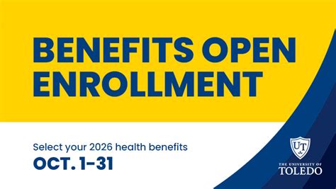 2026 Benefits Open Enrollment Now Open Utoledo News