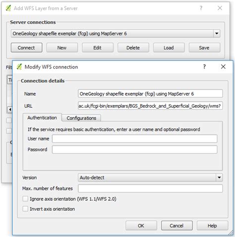 Using Qgis — Onegeology Documentation 10 Documentation