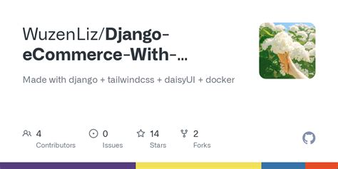 Github Wuzenlizdjango Ecommerce With Tailwindcss Made With Django