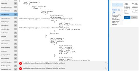 Uwp False Positive Errors And Warnings In Visualizer · Issue 4863 · Microsoftadaptivecards