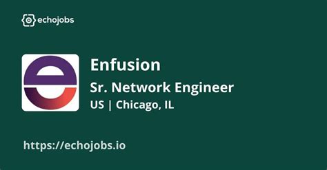Enfusion Is Hiring Sr Network Engineer Usd 150k 175k Chicago Il Us