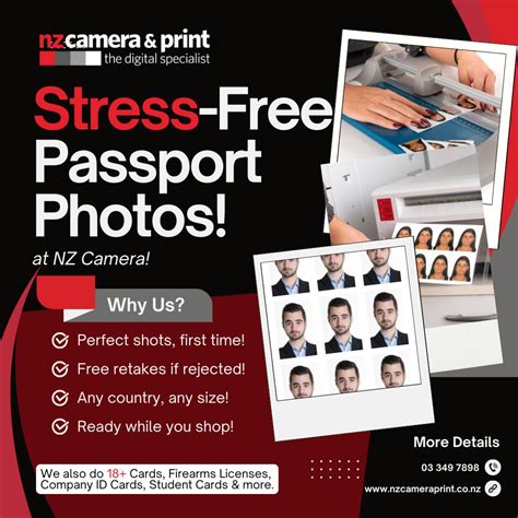 Nz Need A Passport Photo Thats Guaranteed To Meet Your Countrys