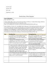 Double Entry Notes Template 2 1 Docx Javiera Lopez Professor AK ENC 1102 September 21 2022