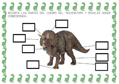 Mapa Conceptual De Los Dinosaurios Enfoya