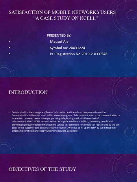 Satisfaction Of Mobile Networks Users 1 Pdf Communication Roaming
