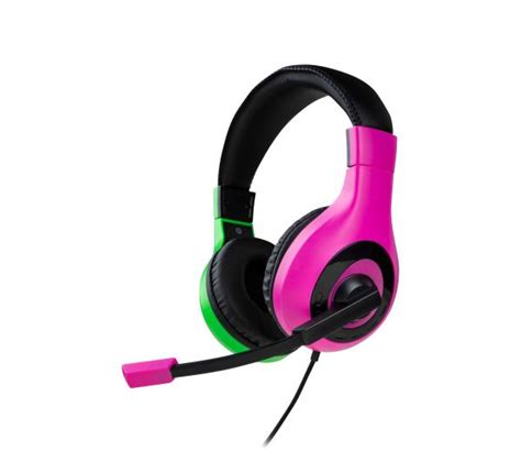 Słuchawki przewodowe z mikrofonem BigBen SWITCHHEADSETV P G Nintendo Switch Gaming Headset