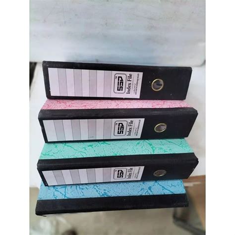 Generic 465 Gsm Box Index File Without Lamination Legal A4 Size Assorted Color Pack Of 4 At