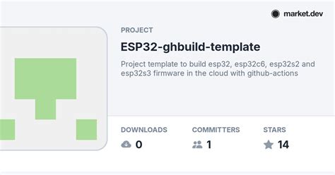 Esp32 Ghbuild Template Ecosystem Directory Marketdev