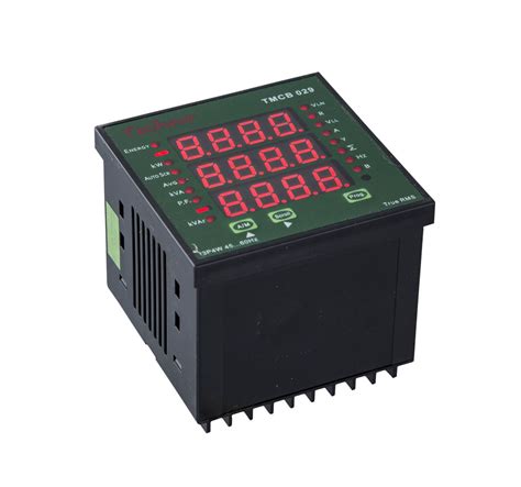 techno three phase programmable digital power analyzer for industrial