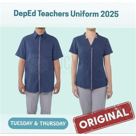 Deped 2025 2026 Uniform For Teachers Female Tela Fabric Only Shopee