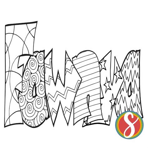 Free Fawnya Coloring Page — Stevie Doodles