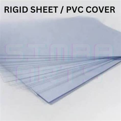 Rigid Sheet Binding Cover A4a3a2 Size Shopee Malaysia