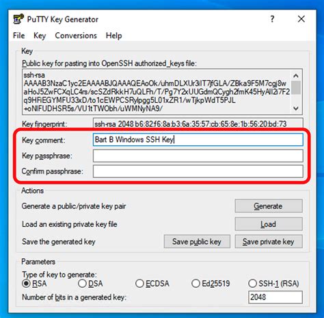 Puttygen Key