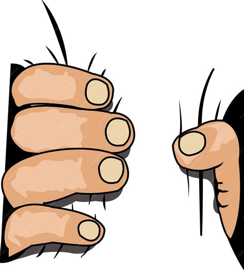 Premium Vector Crushing Hands Handshake Hand Squeezing On White