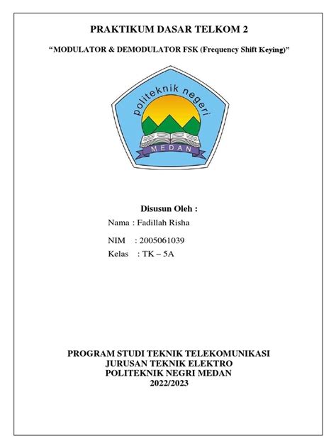 Laprak Fsk Modulator Dan Demodulator Pdf