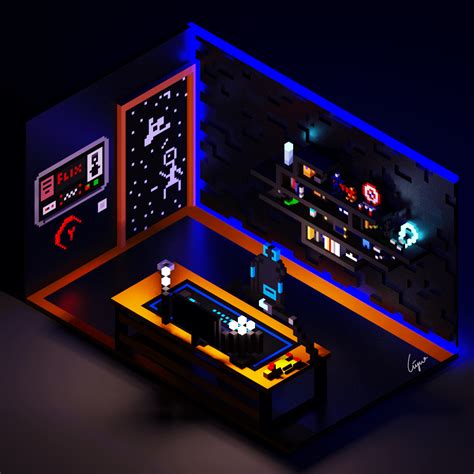 voxel streaming room r aktanfell